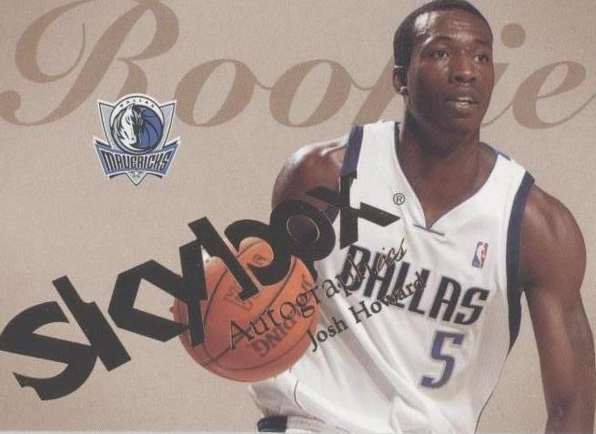 2003-04 Skybox Autographics - Rookie Josh Howard #52 /1500 (RC) for ...