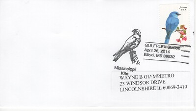 MISSISSIPPI KITE BIRD, BILOXI, MS 2014 FDC15637 | eBay