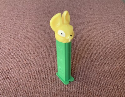 Vintage Pez Dispenser Fat Ear Yellow Bunny Rabbit Easter Yugoslavia 3.9 ...