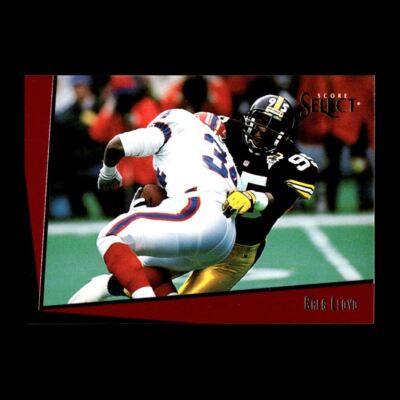 Greg Lloyd 1993 Select Pittsburgh Steelers #89 R326D 64 | eBay