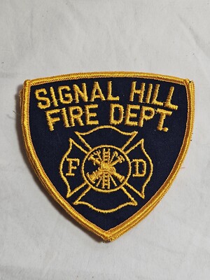 Signal Hill Fire Department Dept Belleville IL Vintage PATCH | eBay