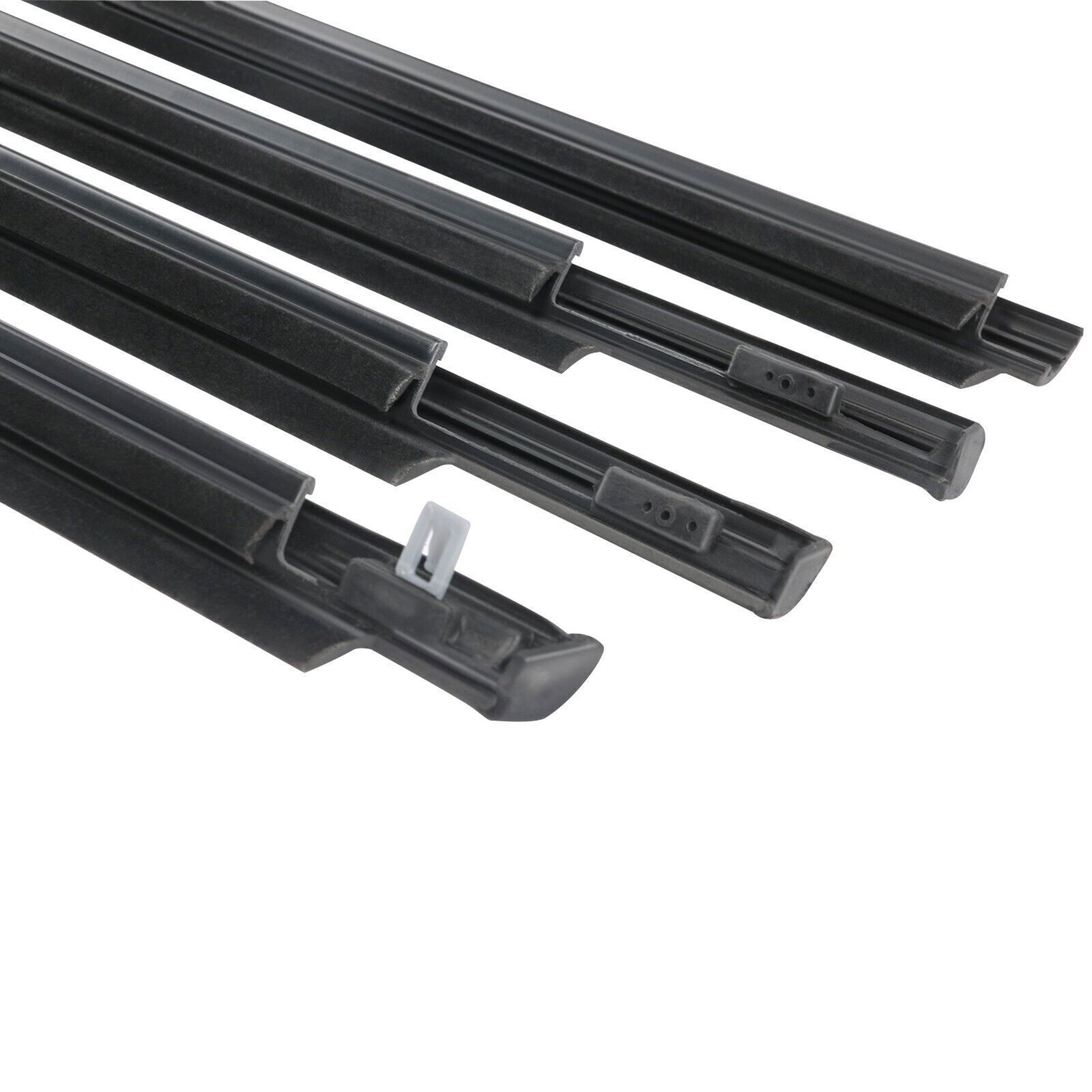 For Toyota 4Runner 2003-09 Front Rear Door Belt Molding Weatherstrip ...