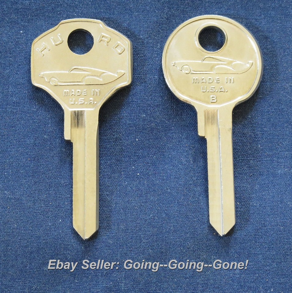 SET ORIGINAL LINCOLN MERCURY KEY BLANKS IGN / TRUNK + NICE LEATHER KEY ...