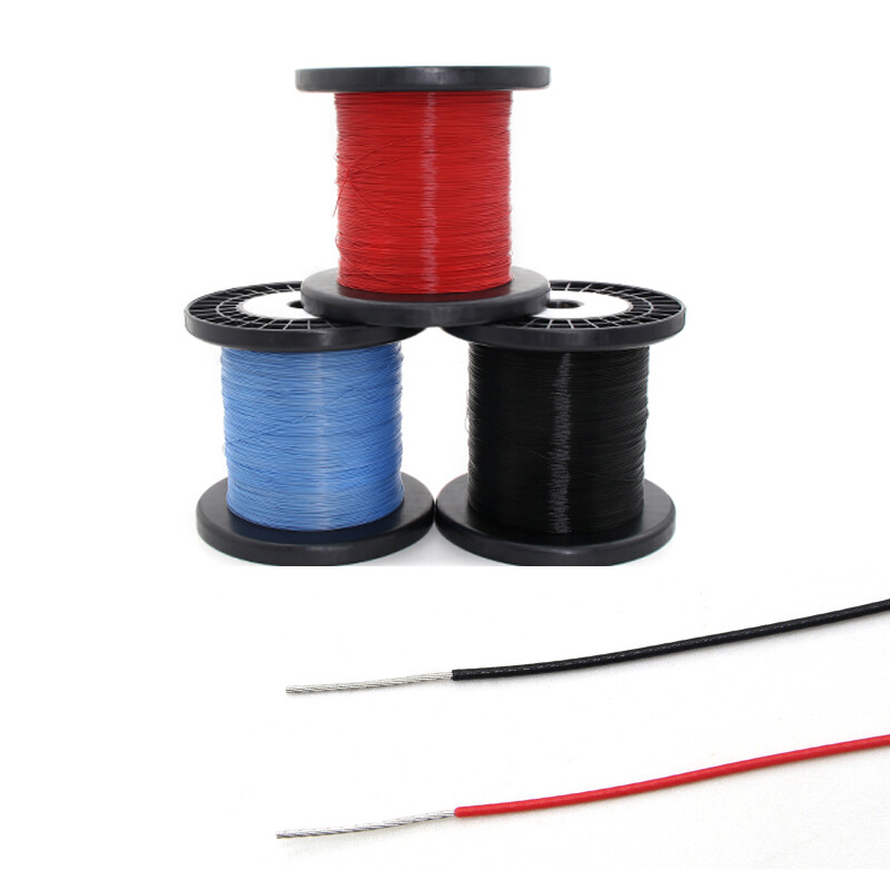 UL10064 Wire Silver Plated Copper 40AWG-28AWG Electronic Single Fine ...