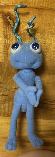 Disney Pixar Bug's Life Movie Blue Ant Vintage 1998 Flik Bean Plush 9 ...