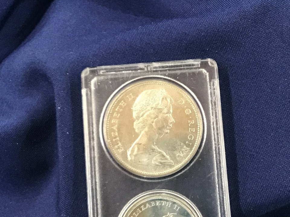 1967 Canada Centennial Six Coin Silver Set Brilliant Uncirculated E0630 ...