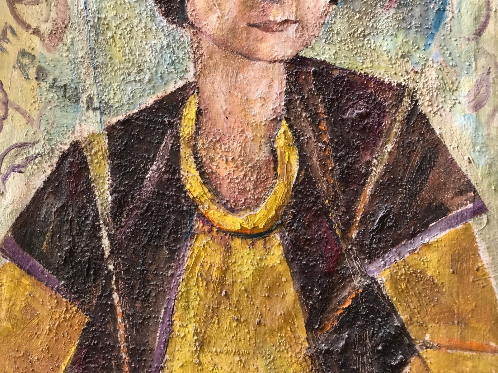 Stunning Portrait, oil on canvas, Emmanuel Romano listed, Italian ...