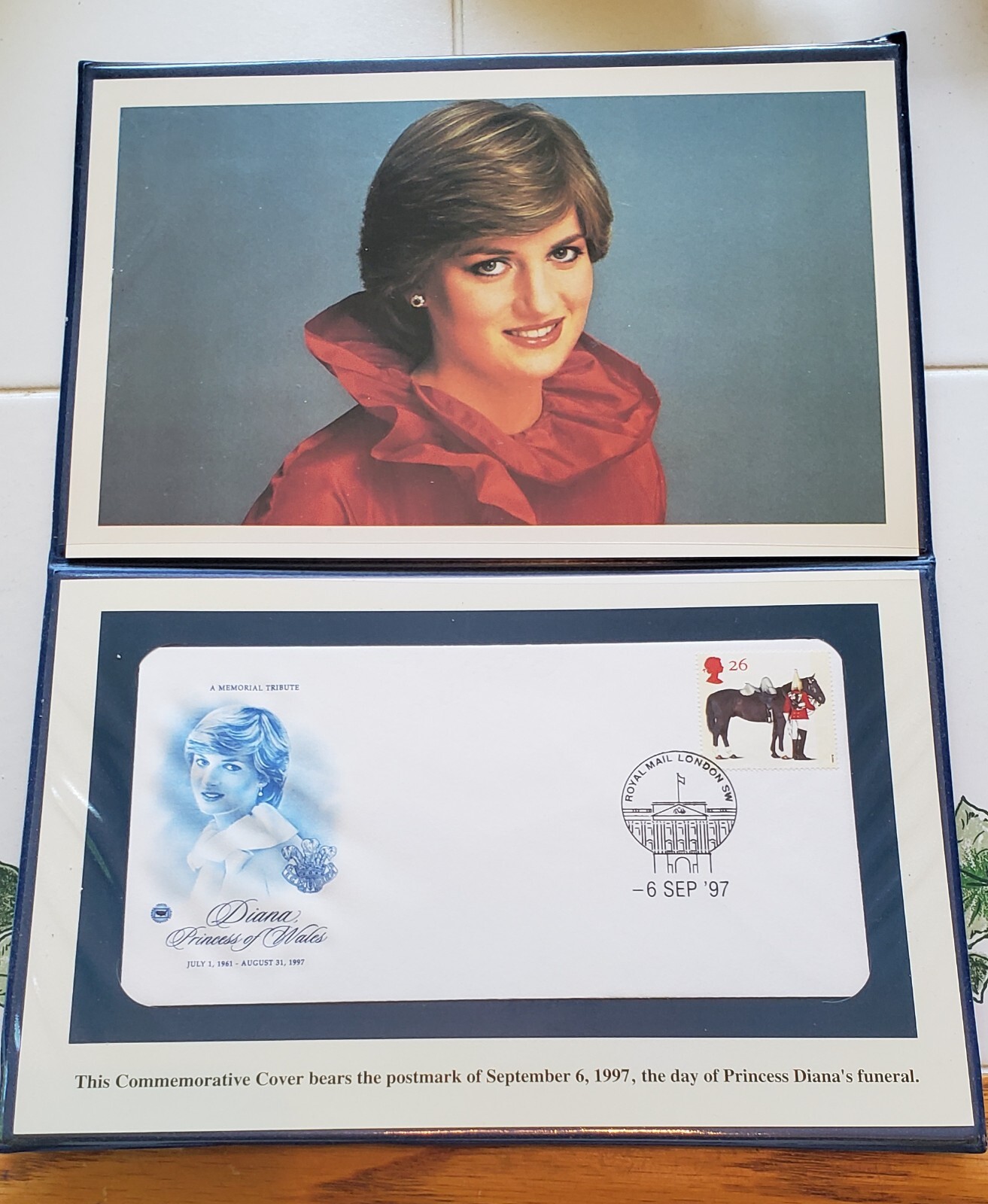 Princess Diana Memorial Commemorative Tribute-Postal Commemorative ...