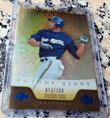 NELSON CRUZ 2005 Upper Deck MLB BLUE SP Rookie Card RC 072/100 Padres ...