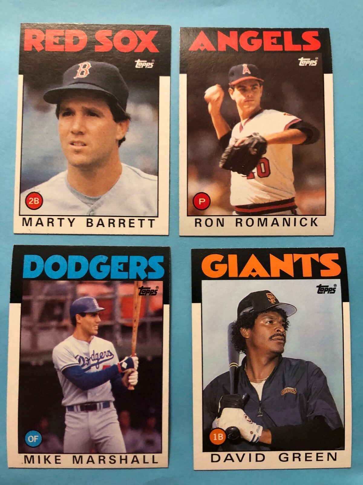 1986 Topps Baseball Cards - Complete Your Set you pick 20 (GL) | eBay