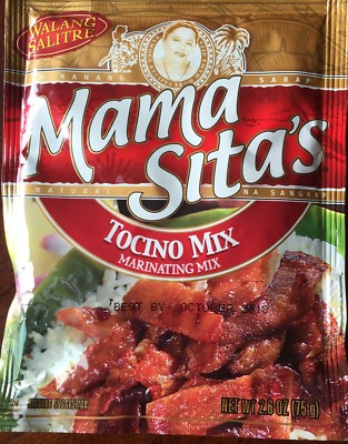 Mama Sita's Tocino Marinating Mix 2.6 oz (75g) | eBay