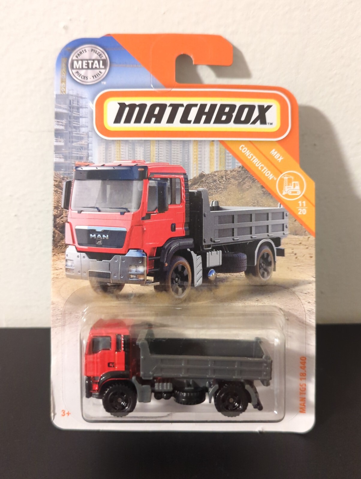 MATCHBOX #27 MAN TGS 18.440 Dump Truck - RED | eBay