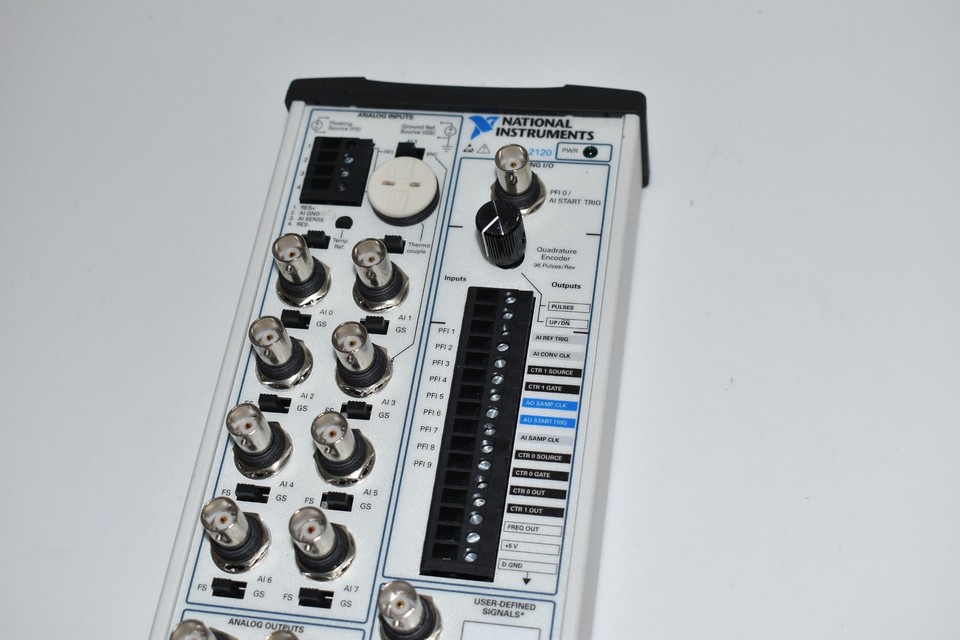 National Instruments BNC-2120 Shielded Connector Block 185879H-01 ...