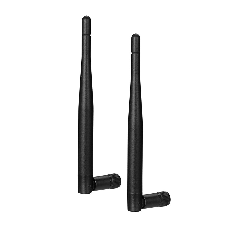 2x Dual Band WiFi Antenna RP-SMA to U.FL MHF4 25cm with PCIe Slot ...