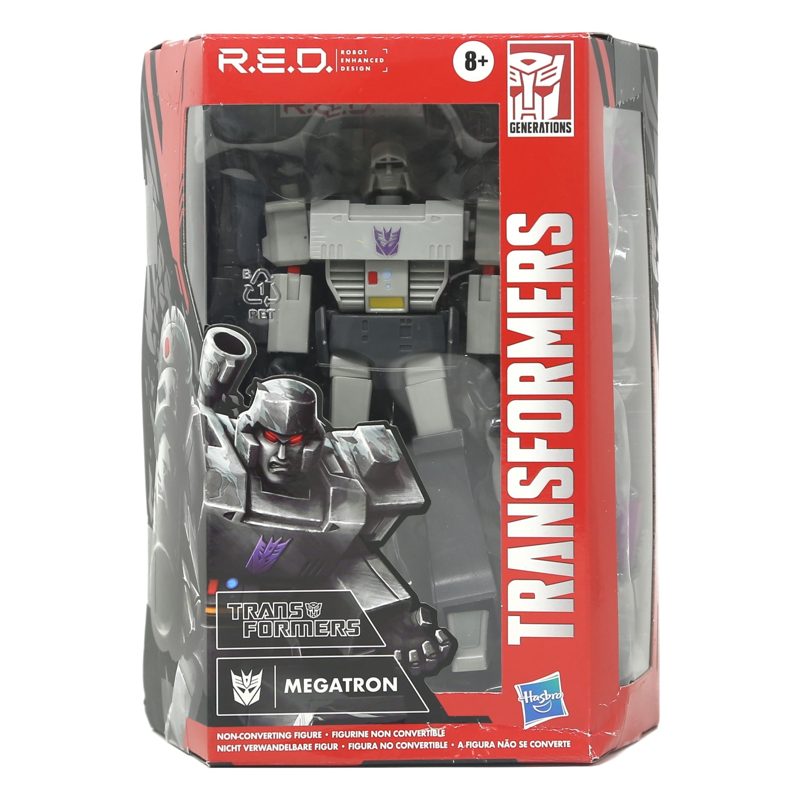 Transformers R.E.D. Series G1 6" MEGATRON Action Figure Hasbro - BRAND NEW