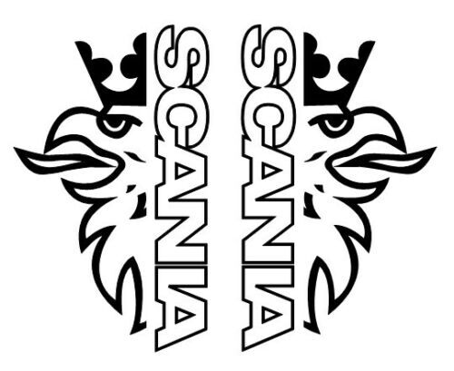 Scania Griffin Tattoos 4R Quattroerre.it 1090 Griffin Sticker Set For