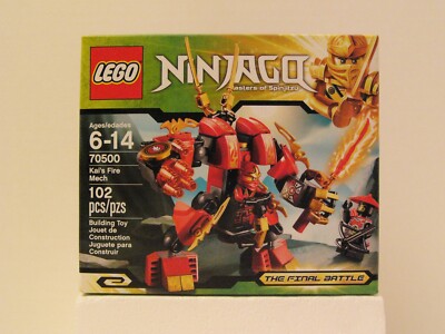 LEGO 70500 Ninjago Kai's Fire Mech, New and Factory Sealed | eBay