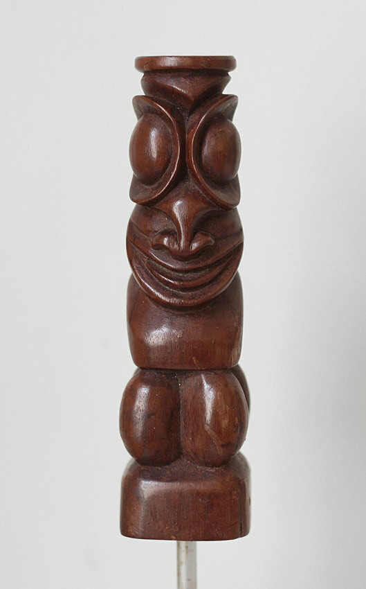 Nice Polynesia Marquesas Tiki figure, fine quality, incl. stand | eBay