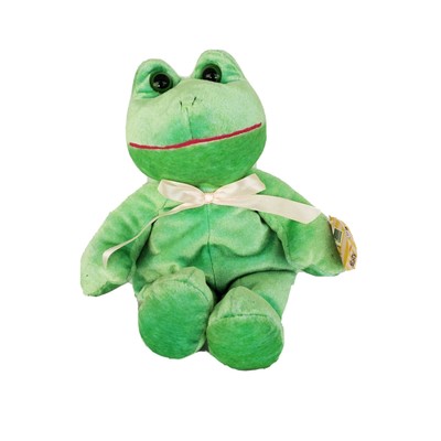 Kellytoy Cuddle Pals Frog Green Plush 15" Beanpals 734689523139 | eBay