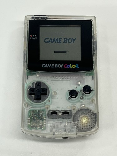 Nintendo Game Boy Color Clear Handheld Console GBC-001 | eBay
