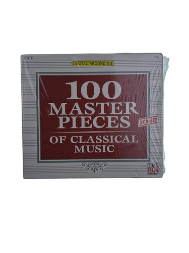 Time Life Music 100 Master Pieces Of Classical Music 5 CD Set New ...