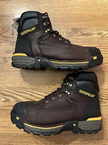 New! Mens Cat Excavator LT 6” Waterproof Slip Resistance Work Boots ...
