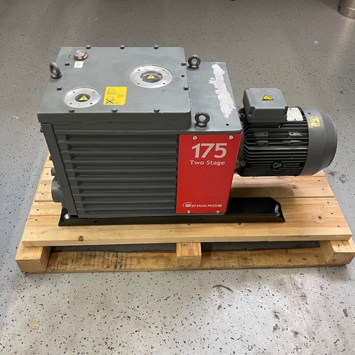 Edwards E2M175 Dual Stage Rotary Vane Mechanical Industrial Vacuum Pump ...