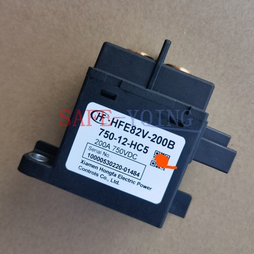 1PC Used Hongfa HFE82V-200B 750-12-HC5 200A 750V DC Relay | eBay