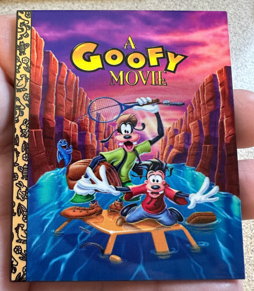 PIN A GOOFY MOVIE LITTLE GOLDEN BOOK 3" JUMBO FANTASY MAX GOOF ON CAR ...