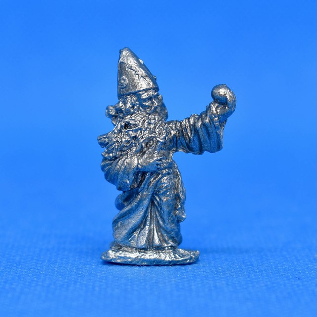 Grenadier OOP 80s Ad&d Wizard Magic User W13 Sorceror Reading Scroll ...
