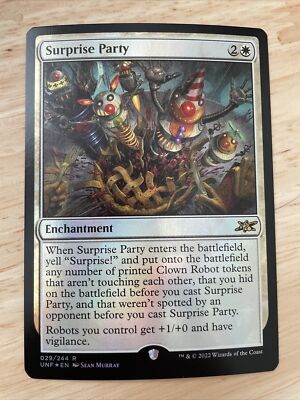 MTG Surprise Party FOIL #029/244 Unfinity UNF NM/M | eBay