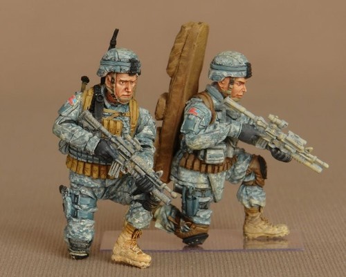Nato in Miniatures NM-USA-014 1/35 Modern US Snipers Group 82st ...