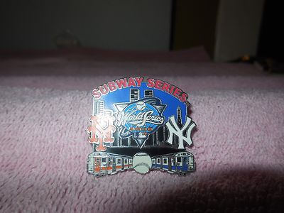 vintagr 2000 mets and yankees subway series pin | eBay