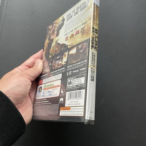 Rage PC DVD Games For Windows 7 / Vista / XP BRAND NEW SEALED FREE ...