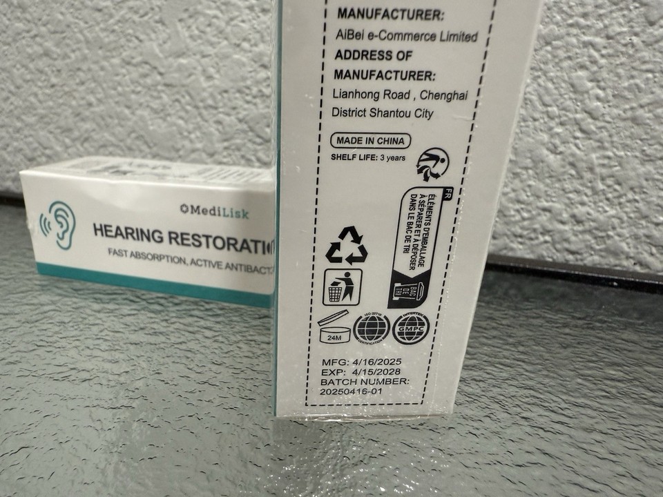 MediLisk Hearing Restoration Spray X2 New Free Shipping | eBay