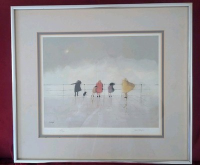 Janet Ledger Signed Print 'Waves' 403/750 | eBay UK