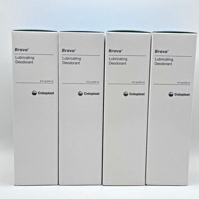Lot of 4 Bottles Coloplast 12061 Brava® Lubricating Deodorant - Ostomy ...