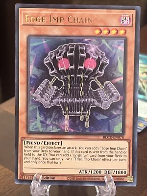 Yugioh! Edge Imp Chain - BLCR-EN078 - Ultra Rare - 1st Edition Near ...