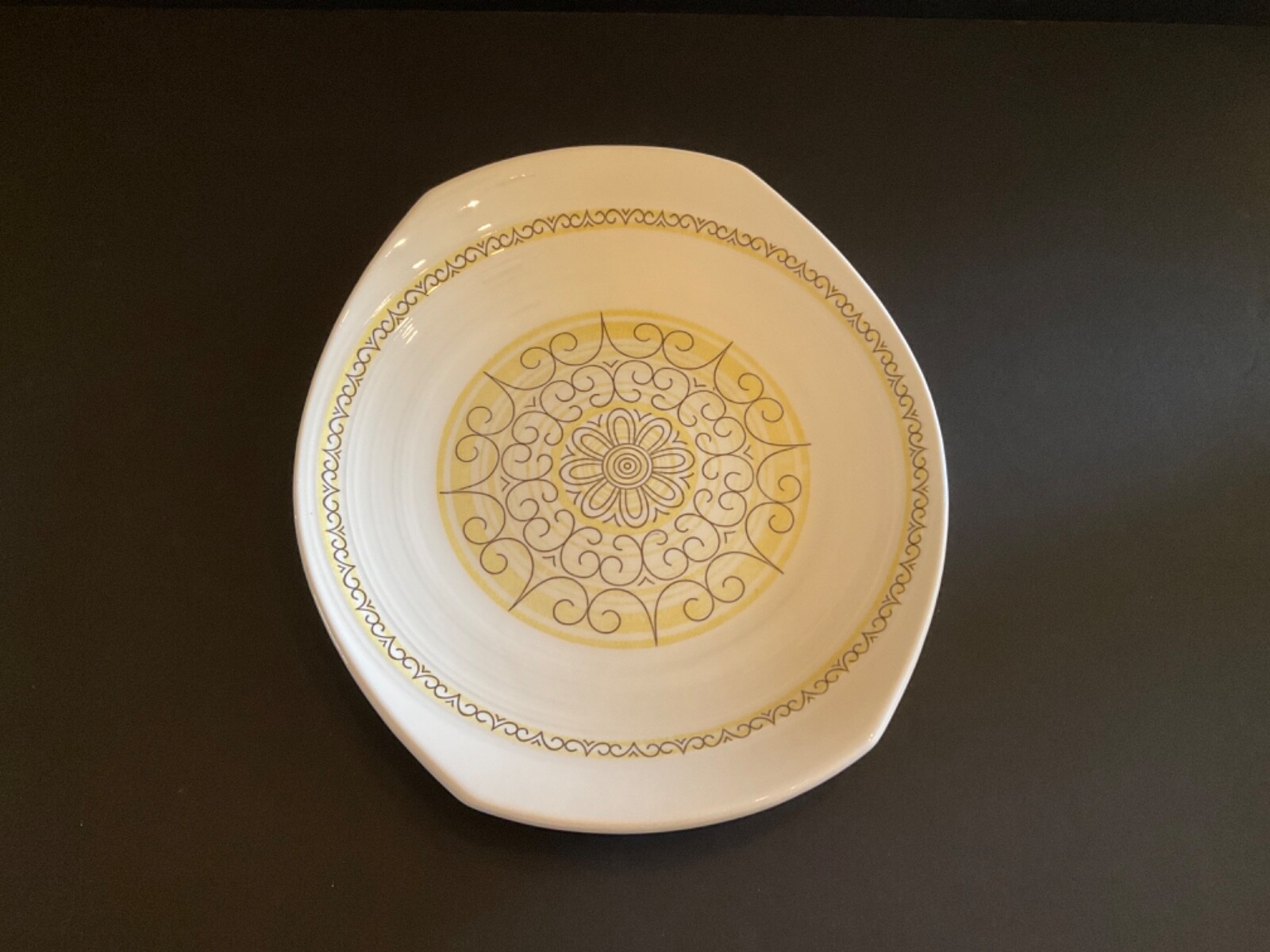 Vintage Max Schoenfeld "Sierra" Ironstone MANDALA Serving Platter w ...
