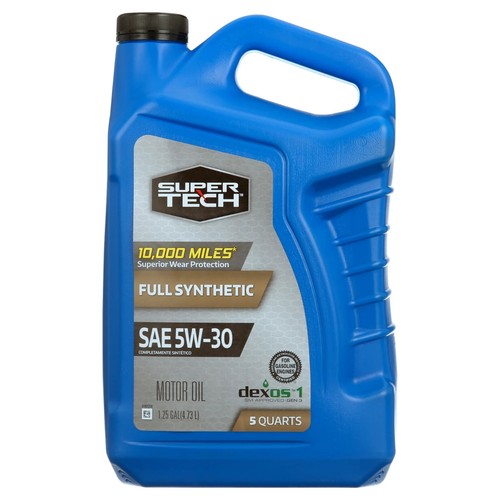 Super Tech Full Synthetic SAE 5W-30 Motor Oil 5 Quarts | 0681131770422 ...
