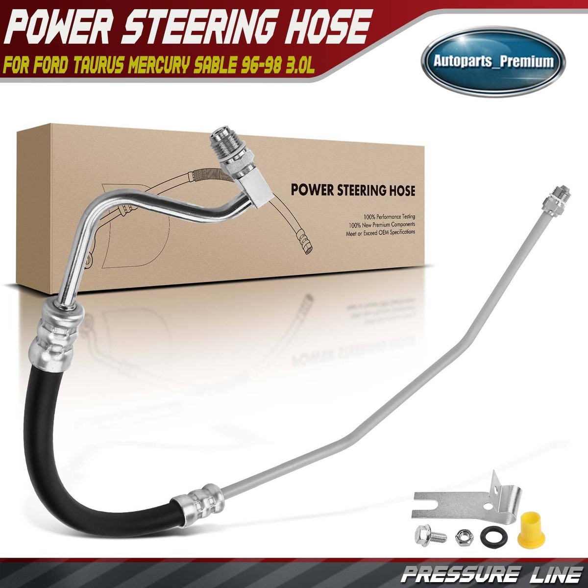 Power Steering Pressure Hose Replacement