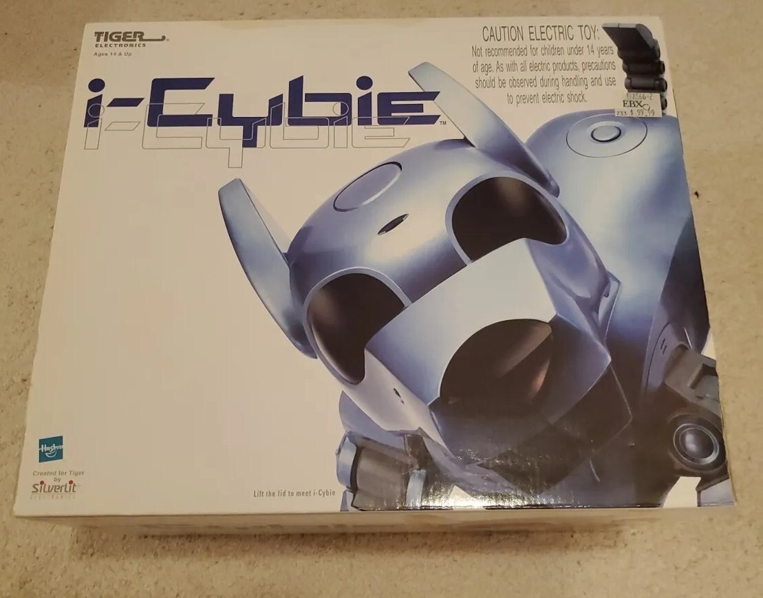 New I-Cybie Gold Electronic Robotic Dog Tiger Hasbro 2001 Gold | eBay