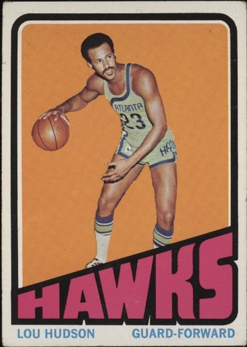 1972 Topps #130 Lou Hudson - Atlanta Hawks | eBay