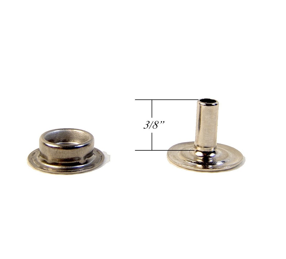 Snap Set with Long Posts for Thick Fabric or Carpet 10 Pc. Set | eBay