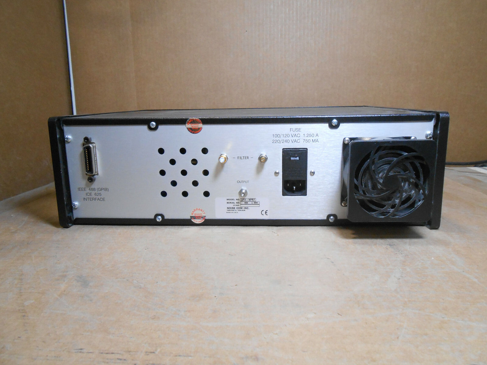 NOISE/COM MODEL NO. UFX. NRP7500 PROGRAMMABLE NOISE GENERATOR | eBay