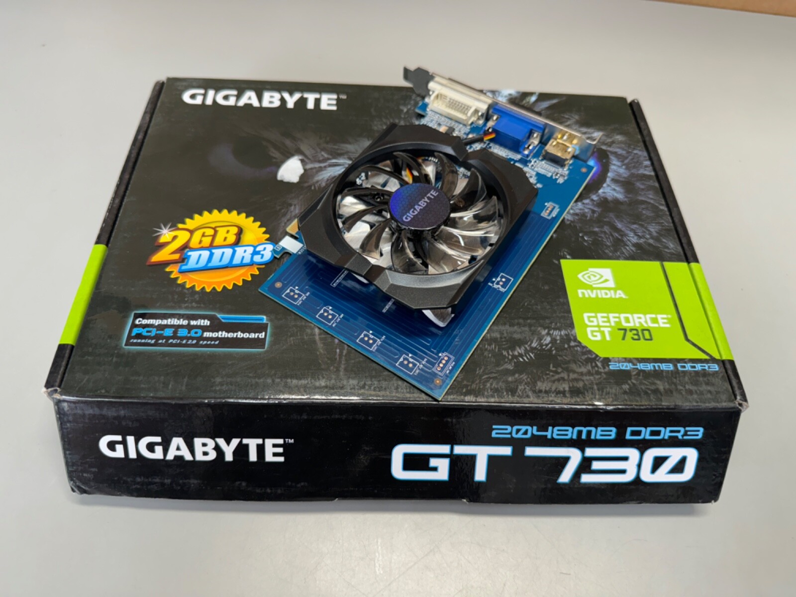 GIGABYTE GeForce GT 730 2GB 64-bit DDR3 GV-N730D3-2GI REV3.0 Graphic ...