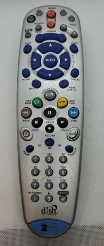 DISH NETWORK BELL ExpressVU 6.3 Remote Control TV2 IR/UHF Pro Model ...