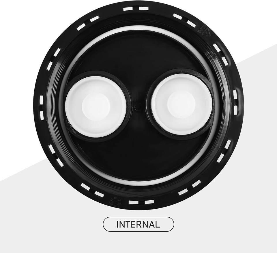 2 Pcs IBC Tote Lid Cover, 6.5 Heavy Duty IBC Tank Water Liquid Storage ...