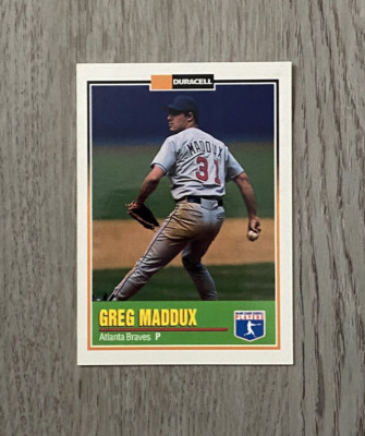 1993 MLB Duracell Baseball | Greg Maddux | #12 | Chicago Cubs | eBay