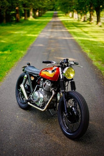 Yamaha xs400 Flat tracker / Brat Style custom | eBay UK